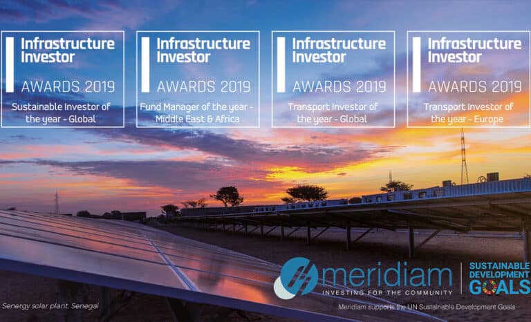 Infrastructure Investors awards 4 prizes to Meridiam in 2019 - meridiam