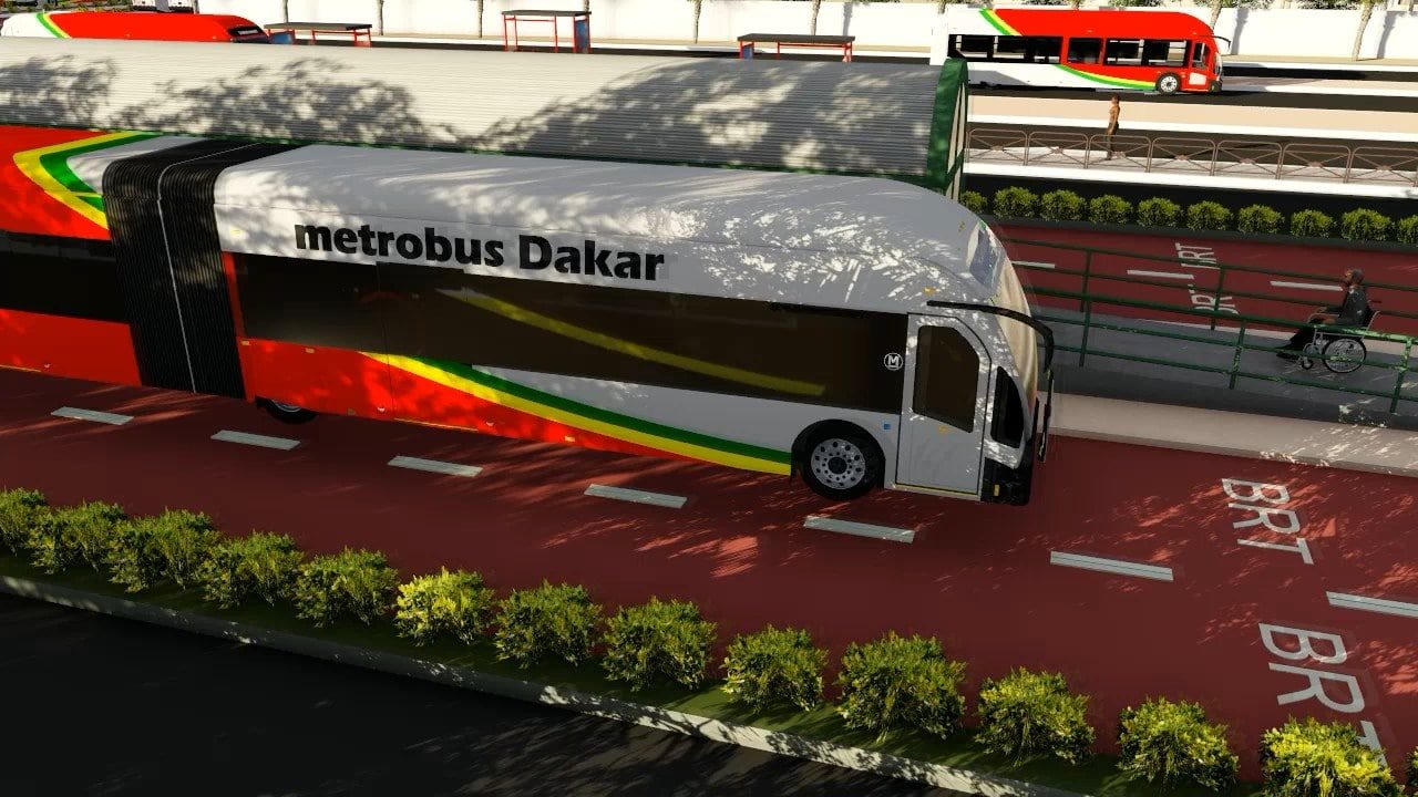 Bus Rapid Transit (BRT) Dakar - meridiam